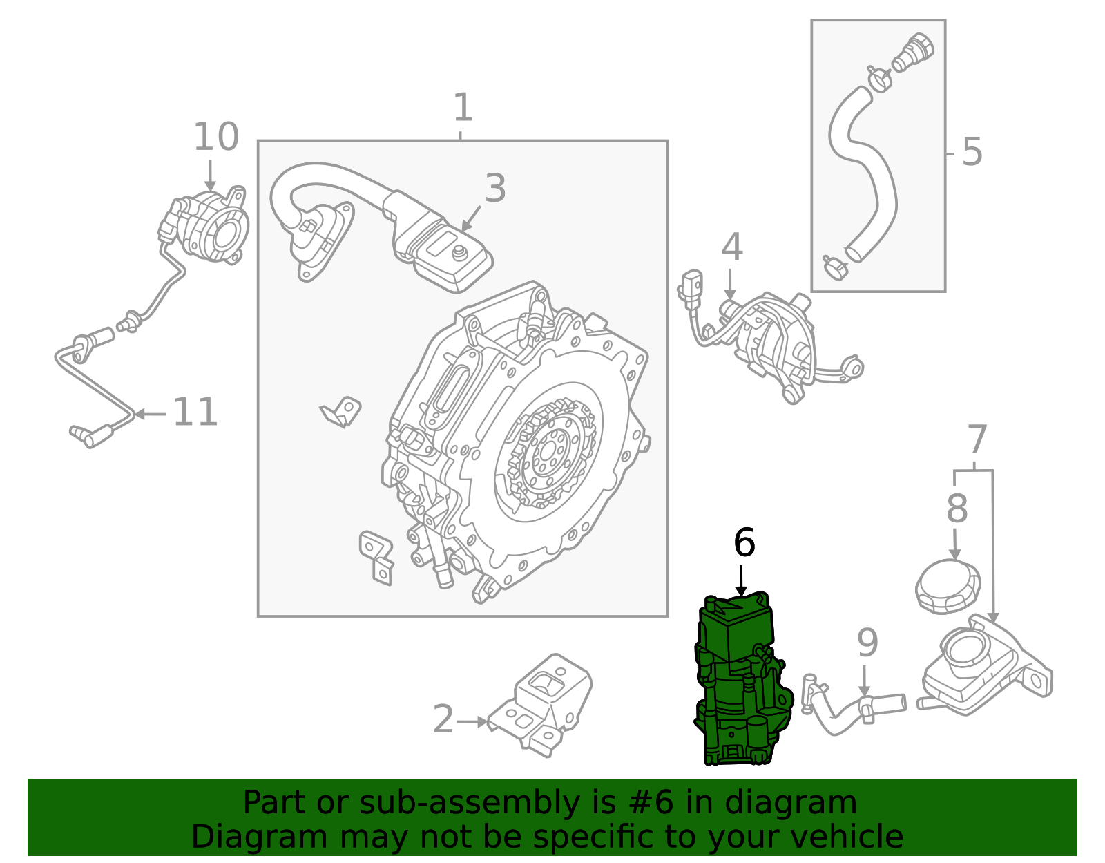 2021-2023 Hyundai Elantra Actuator 41050-2B110 | OEM Parts Online