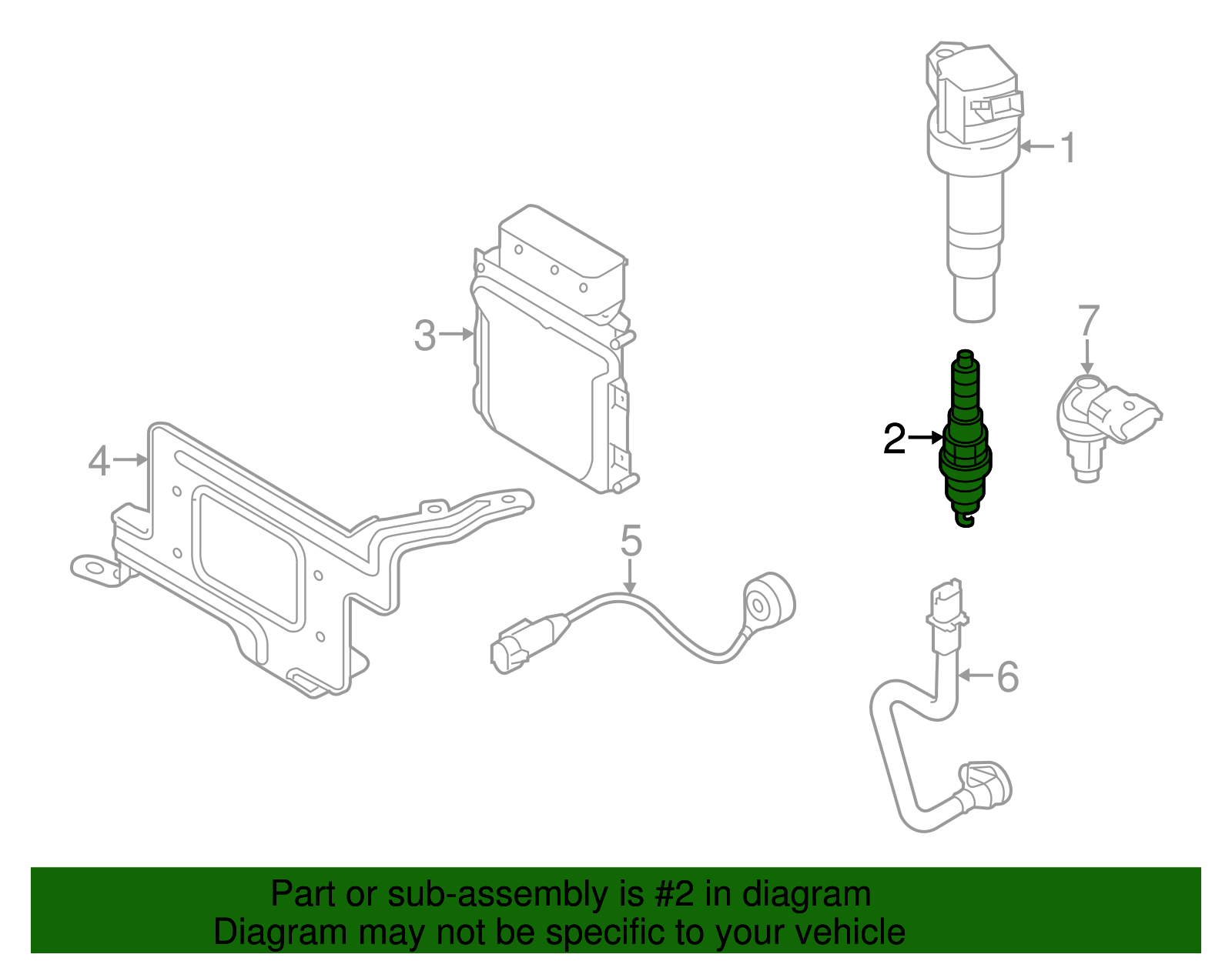 1884608060 - Kia Spark Plug 2014-2016 Kia | Performance Auto Parts