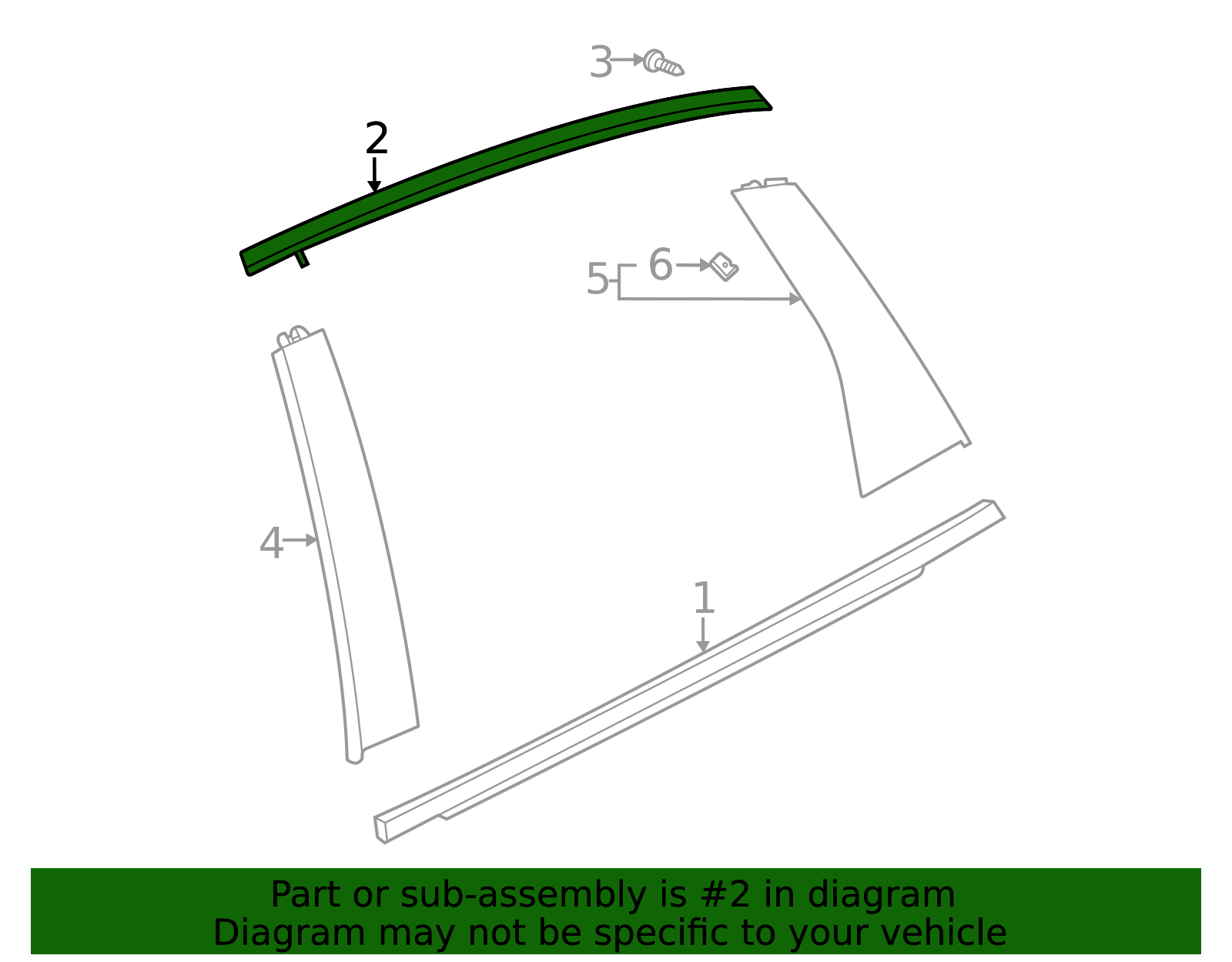 72965-TGV-A11 - High-Quality Door Reveal Molding for 2021-2025 Acura ...