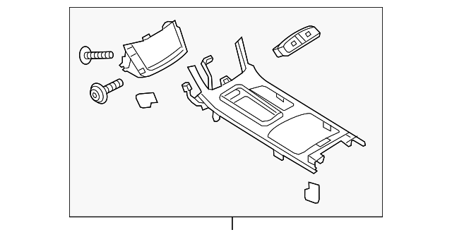 DA5Z-54045A76-AA - Panel Assembly Console 2013-2016 Lincoln MKS | Big 3 ...