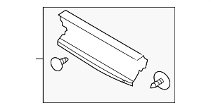 2011-2016 Ford | Lower Deflector | BC3Z-8327-A | Walls' Ford Parts