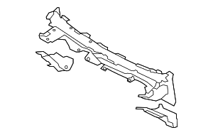 2019-2025 Toyota Cowl Panel 55700-02620 | Toyota Parts Express