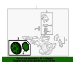 12692045 - Engine Water Pump with Gasket 2014-2020 GM | Chevrolet Parts ...