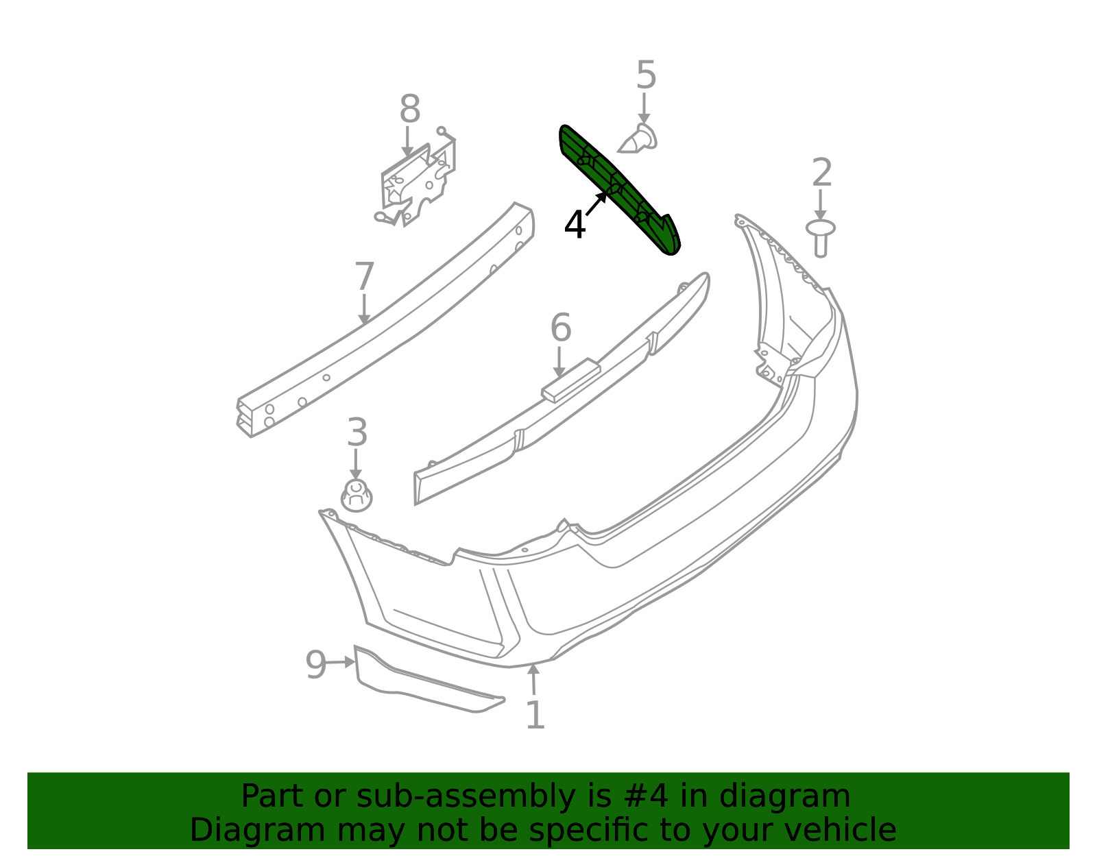 85221-ZX70A - Side Retainer 2009-2014 Nissan Maxima | Official Nissan ...