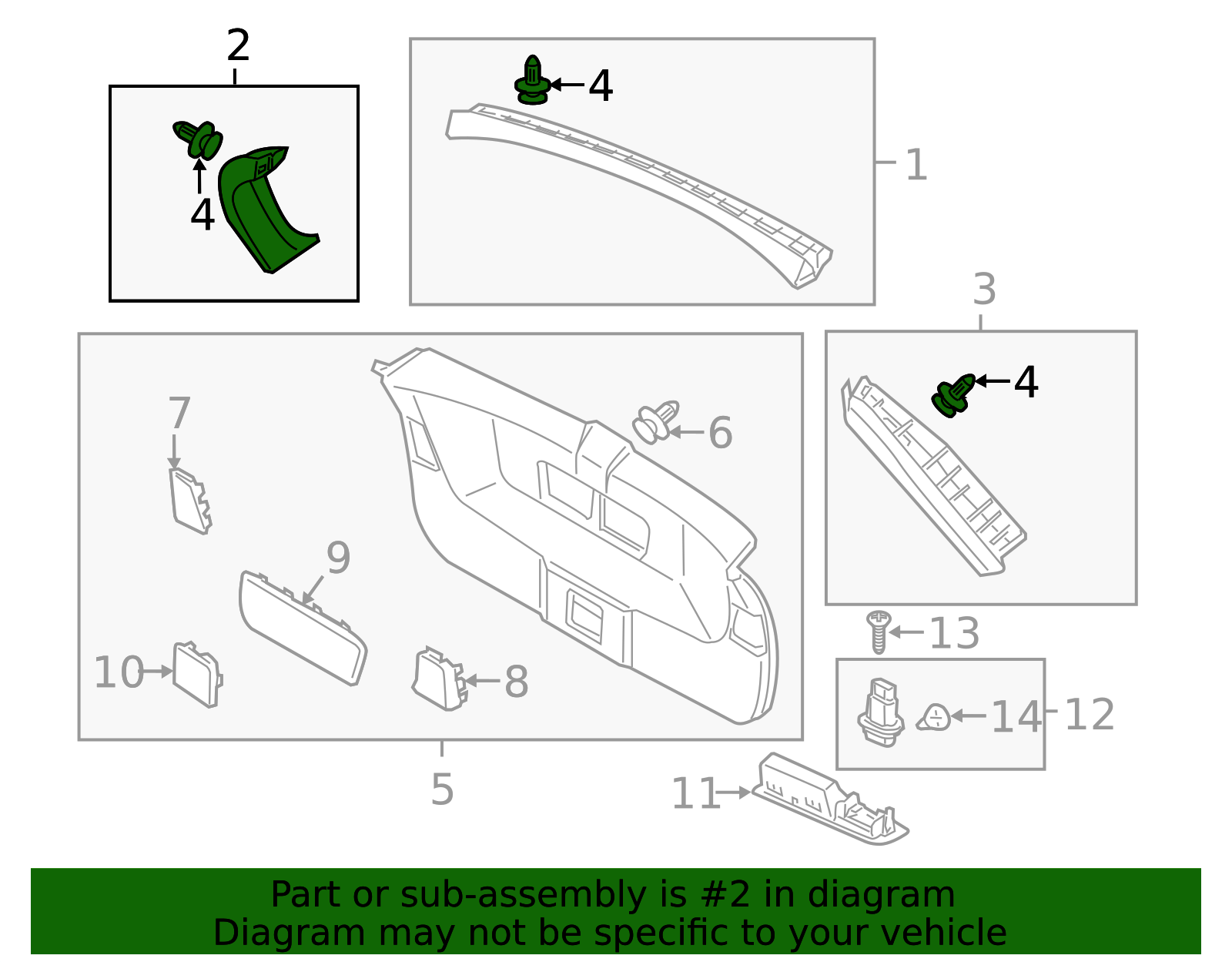 Liftgate Trim - Genuine Rear Hatch Styling Piece | AutoNation Parts