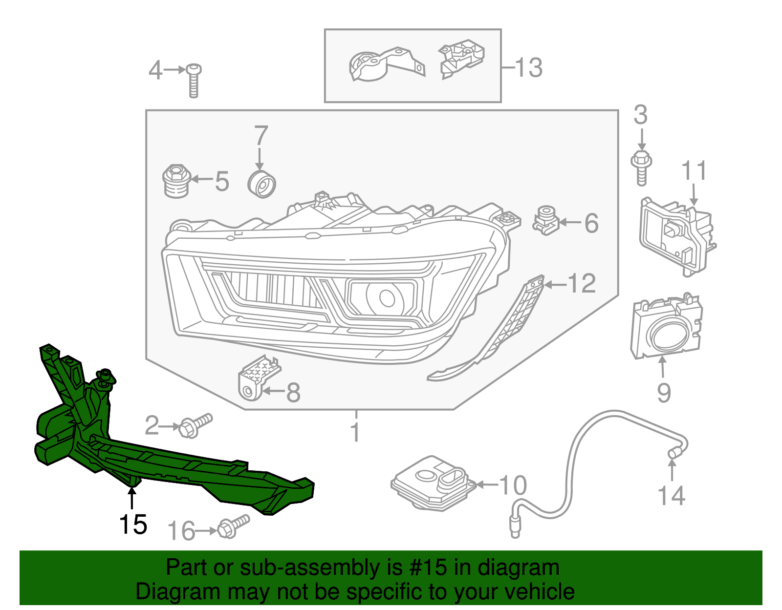 80A-805-607 - Mount Plate 2018-2020 Audi | Audi OEM Parts