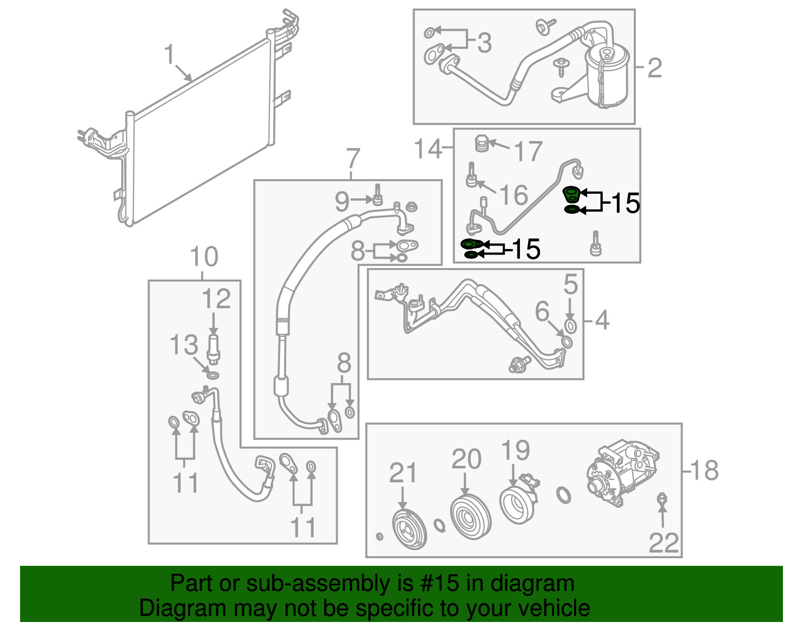 2008-2025 Ford Seal Kit 9W7Z-19B596-A | OEM Parts Online