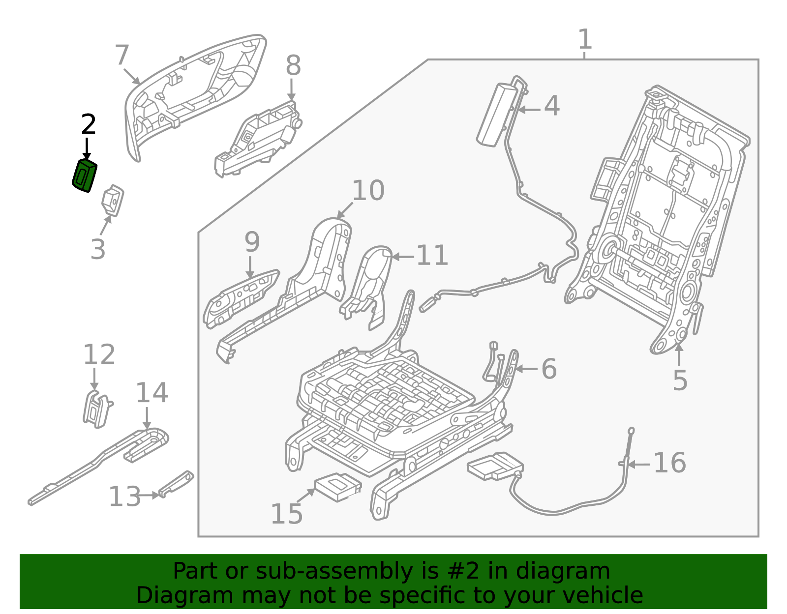 2024-2025 Hyundai Santa Fe Coat Hook 89395-R6010-RXG | MotorMotor