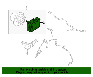 2019 Ford ABS Control Module HB5Z-2C219-A | Varsity Ford
