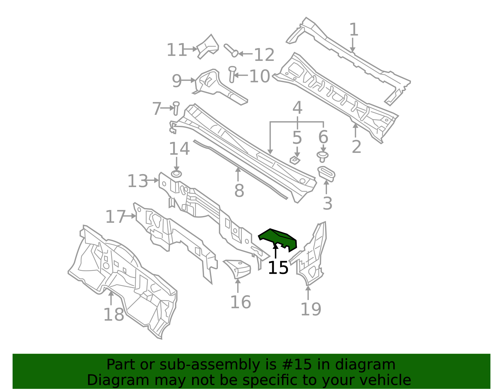 2005-2021 Nissan Frontier Foot Rest 67840-ZS00A | QuirkParts