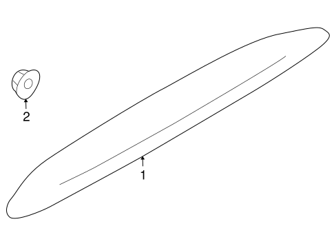 High Mounted Stop Lamp for 2014 Subaru Outback | Subaru Direct Wholesale