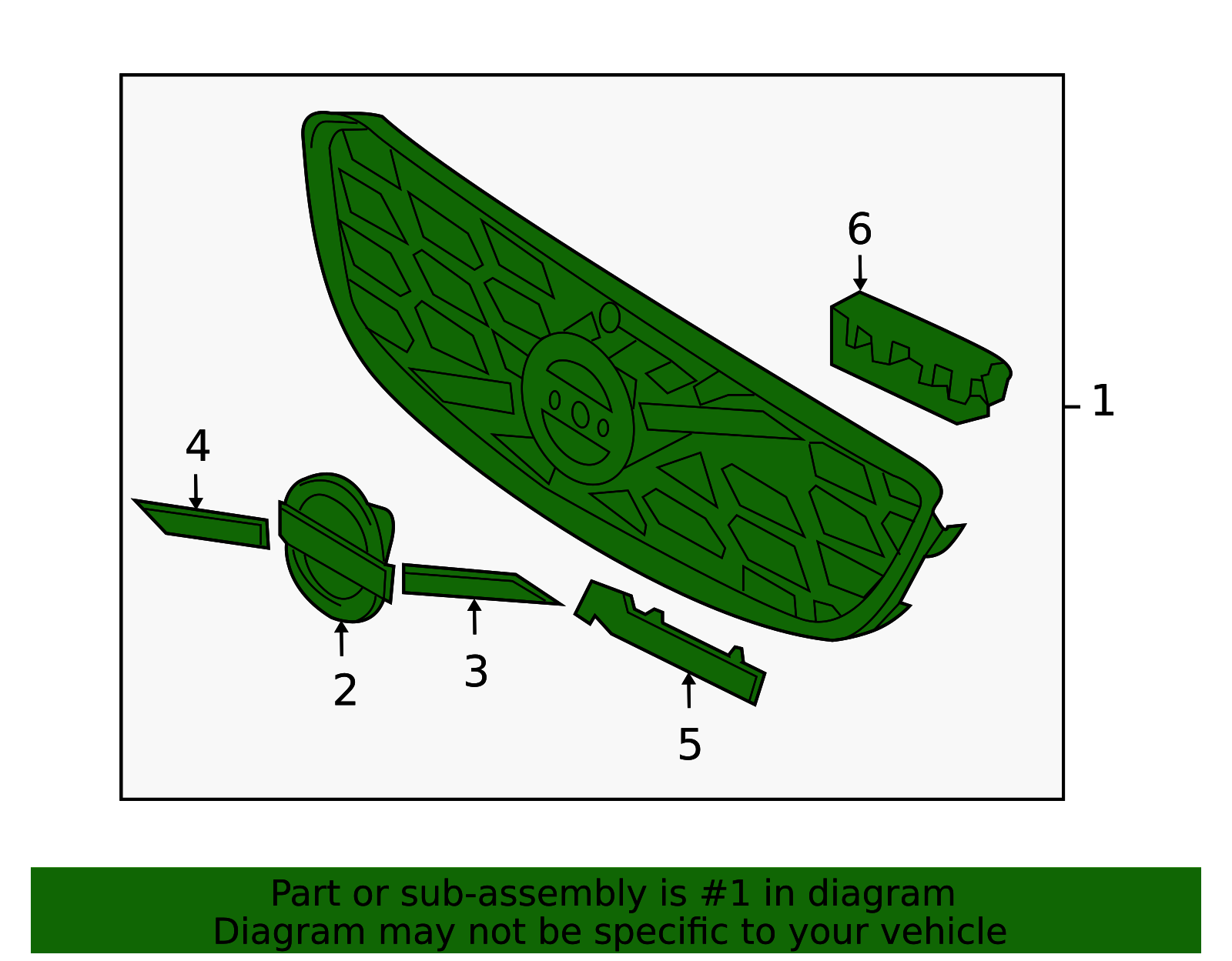 31290845 - High-Quality Grille for 2010-2013 Volvo C30 | AutoNation Parts