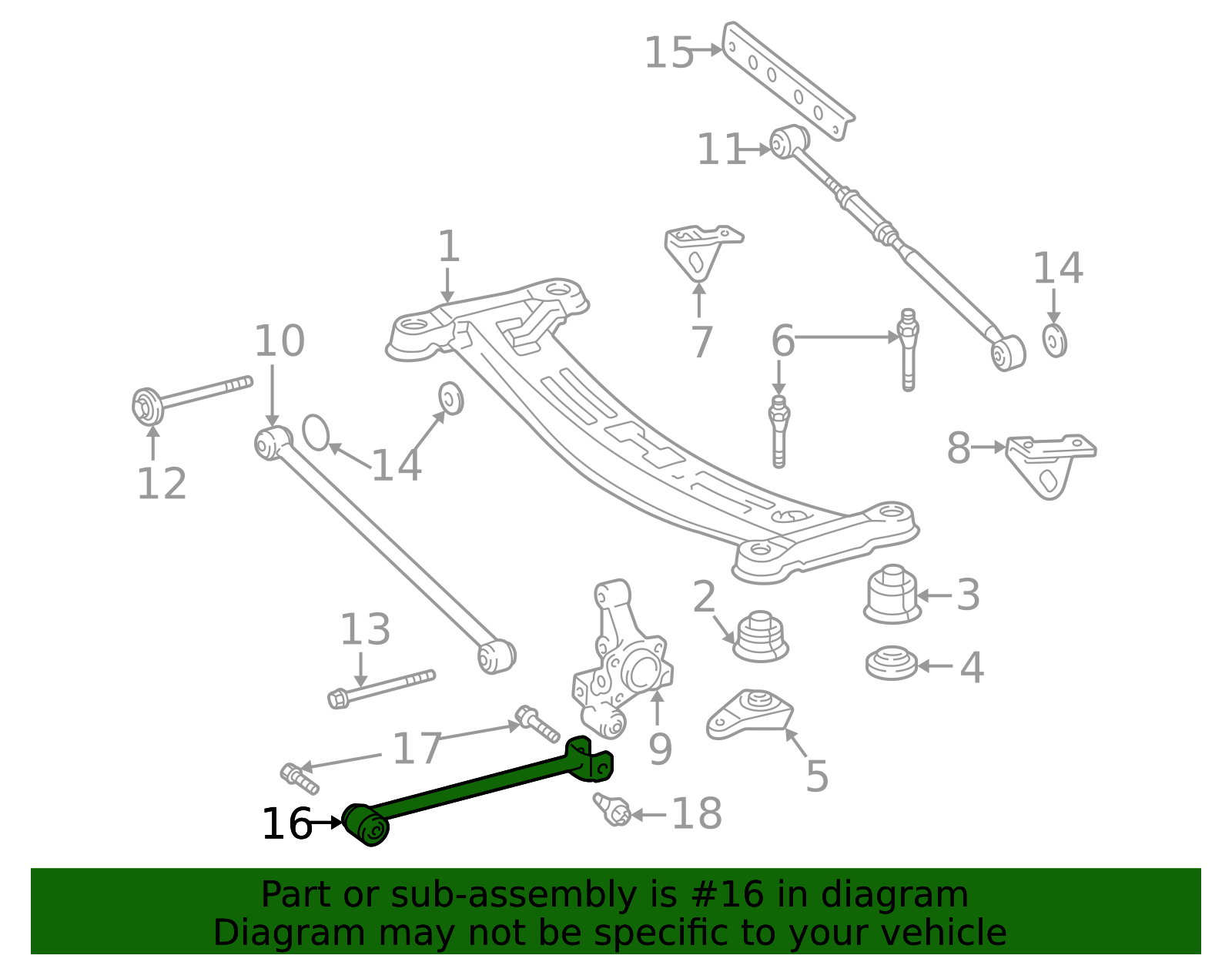 1992-2001 Lexus ES300 Strut Rod 48780-33010 | Lexus OEM Parts Online