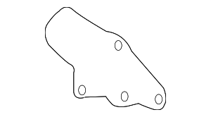 53883-04030 - Apron Assembly Lower Seal - 2016-2023 Toyota Tacoma | OEM ...