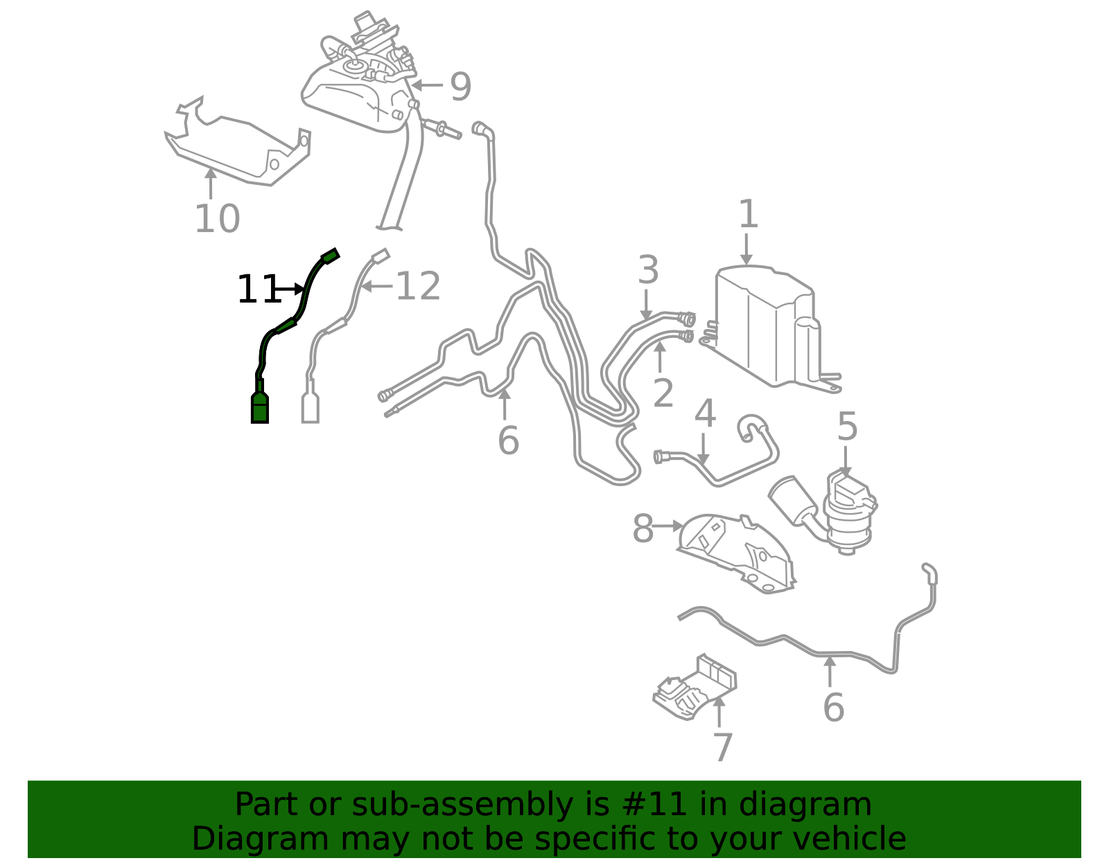 Ft Oxygen Sensor 07C-906-262-BC | VW Direct Auto Parts