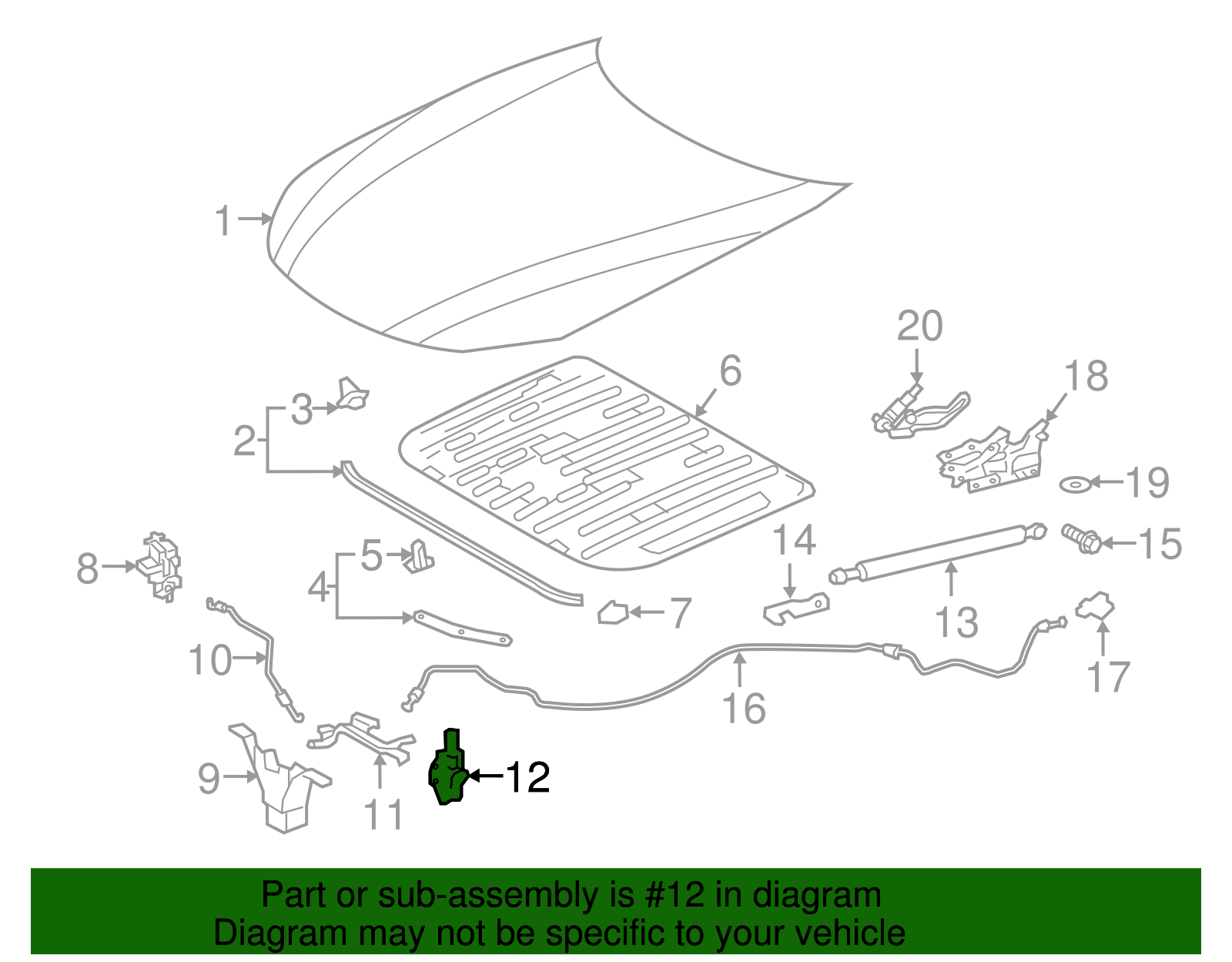 53470-11041 - High-Quality Lifter for 2018-2024 Lexus | AutoNation Parts