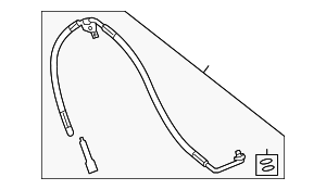 Genuine OEM Pressure Hose Part# LR056319 Fits 2013-2022 Land Rover: Up ...