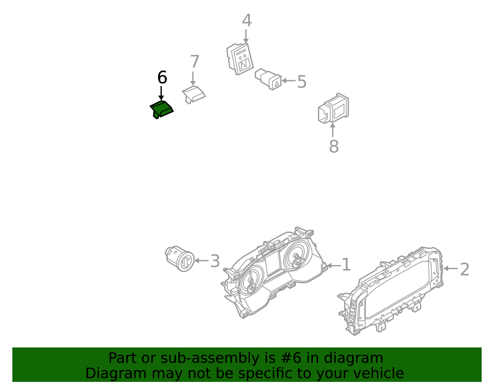 2019-2025 Volkswagen Jetta Sunlight Sensor 17A-907-451 | VW Direct Auto ...