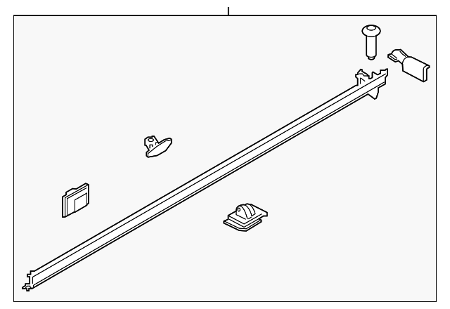 87752-S9000 - Rocker Molding 2020-2025 Kia Telluride | Kia.Parts Store