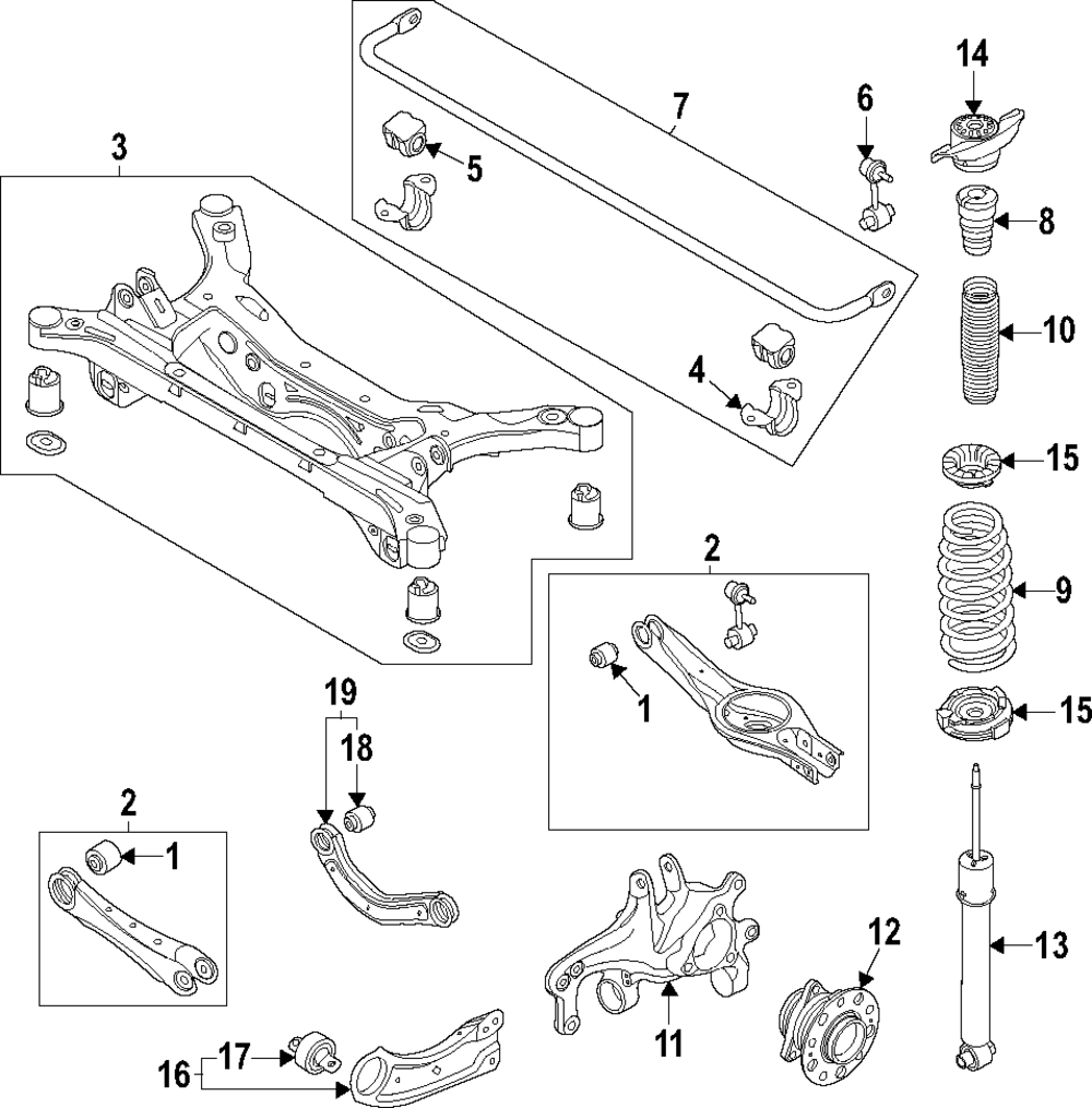 Genuine Knuckle for 2021-2025 Hyundai Elantra | Part# 52710-AAAA0 ...