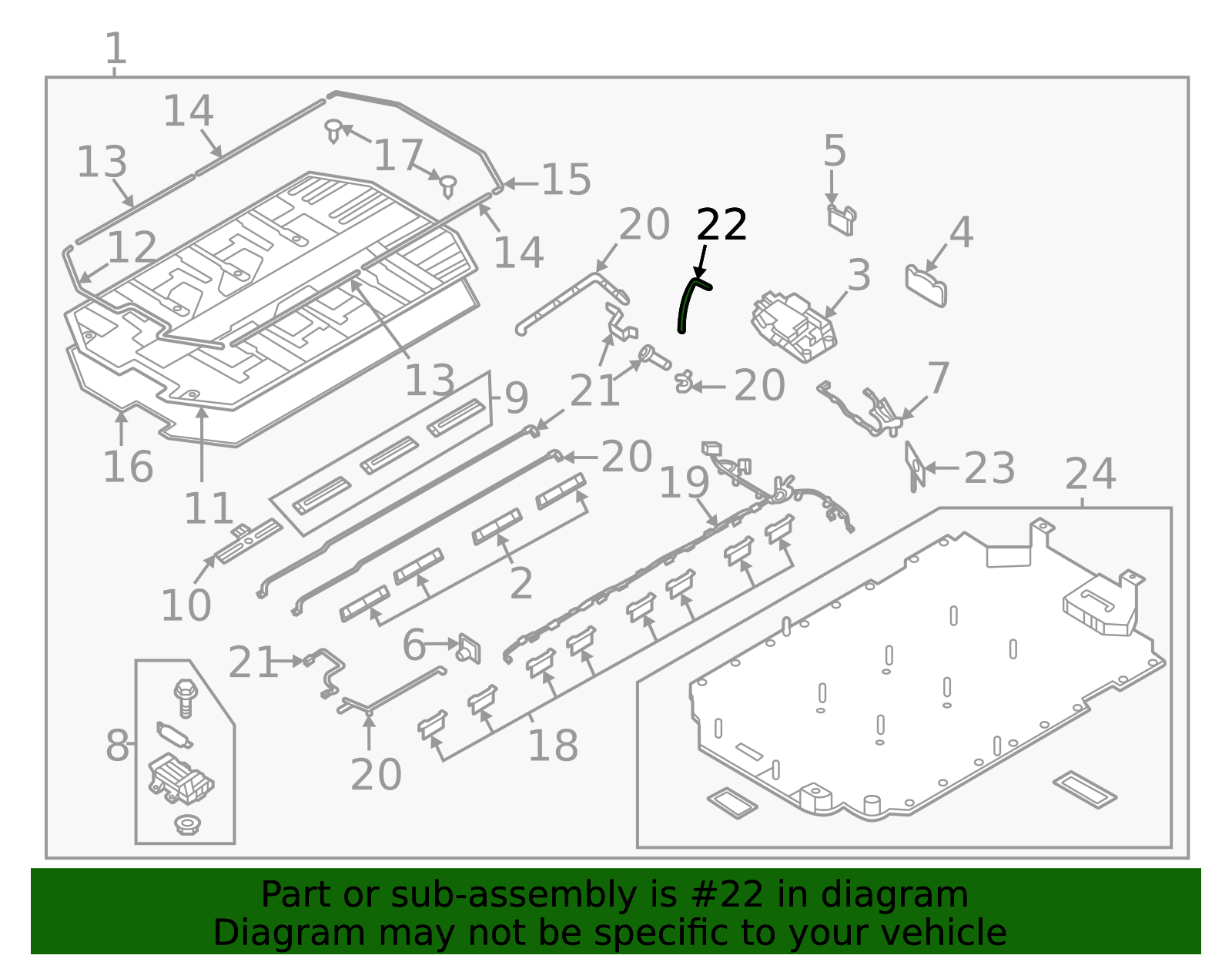 37539-GI100 - High-Quality Battery Ground Strap for 2022-2024 Hyundai ...