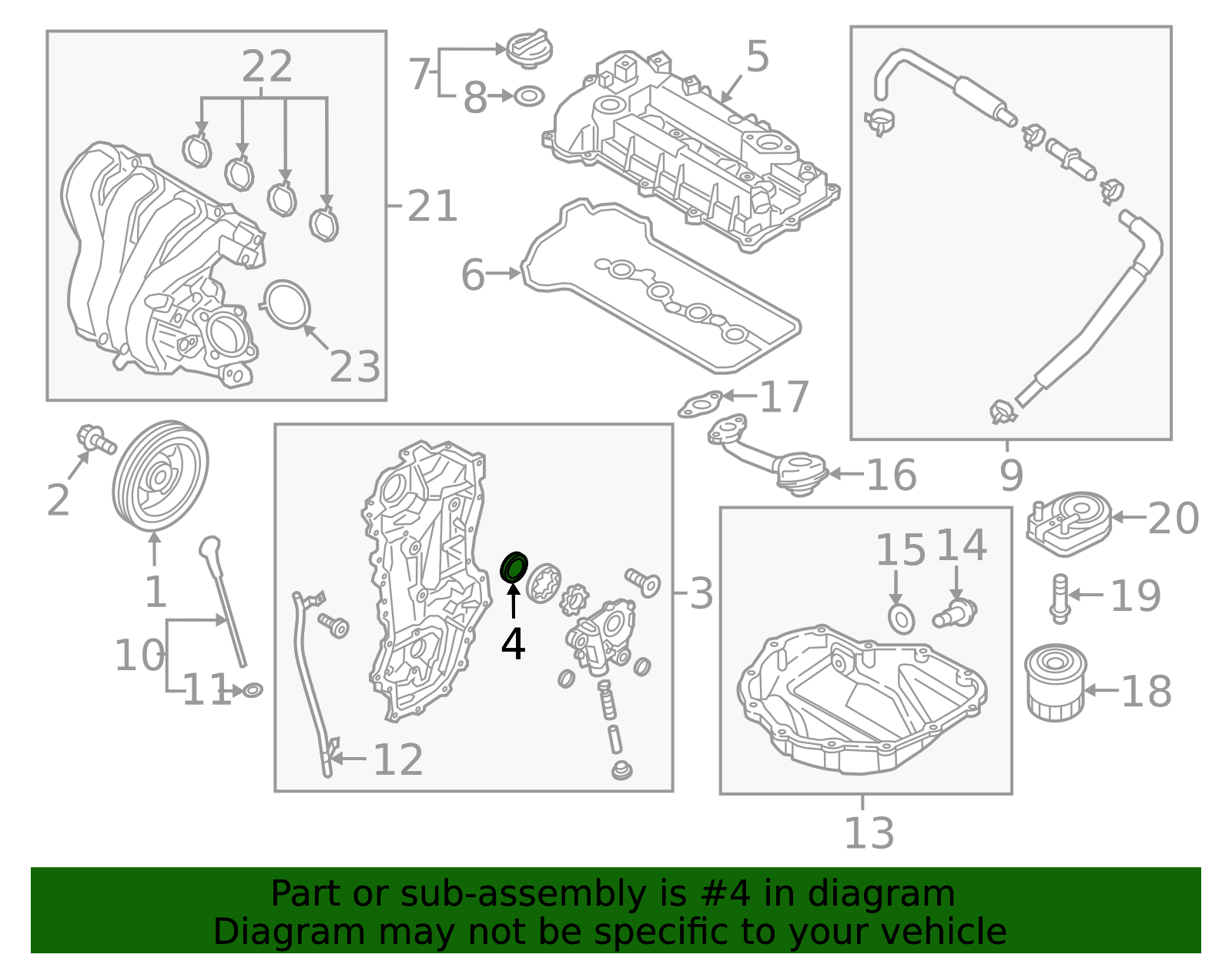 2017-2026 Hyundai Seal Oil Rear 21443-03020 | OEM Parts Online