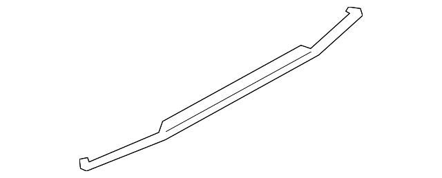 2019-2025 Porsche Cayenne Stainless-Steel Rear Trim 9Y0-807-649-A-OK1 ...