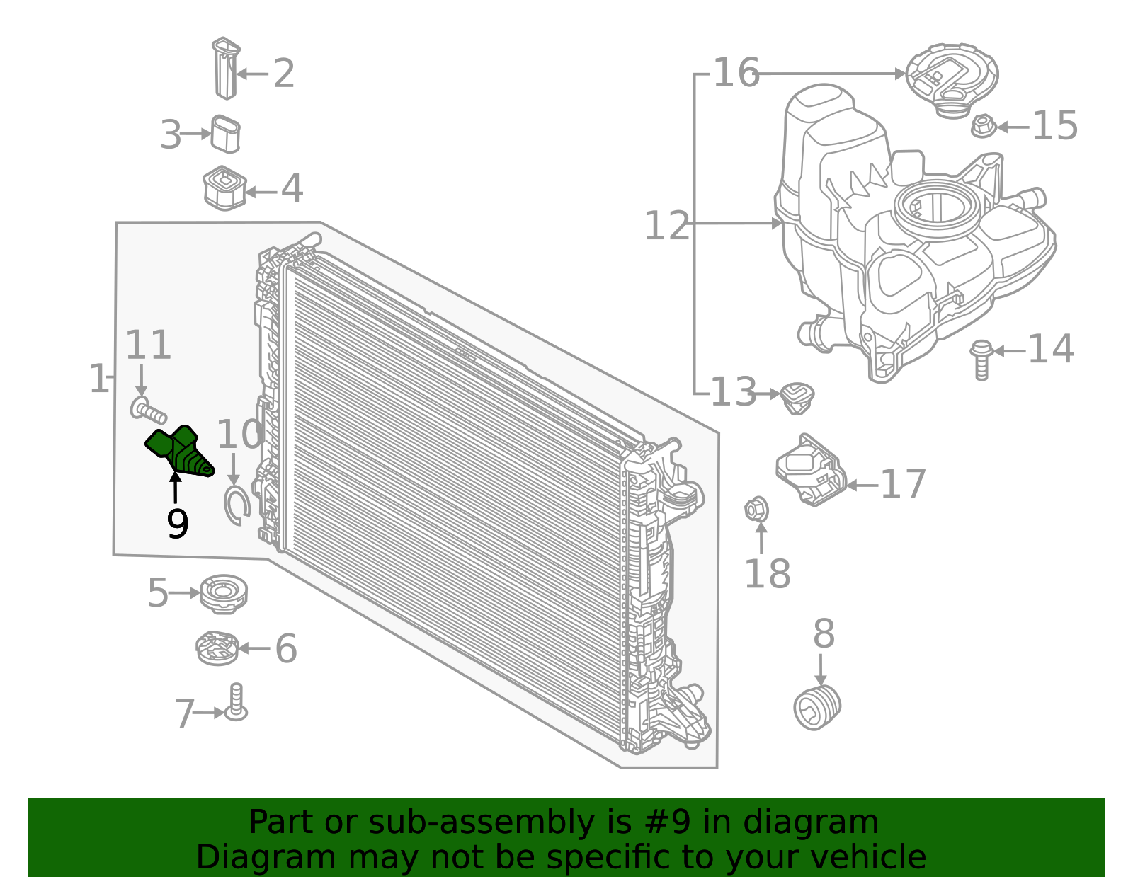 2013-2025 Audi Temp Sensor 079-919-523-H | OEM Parts Online