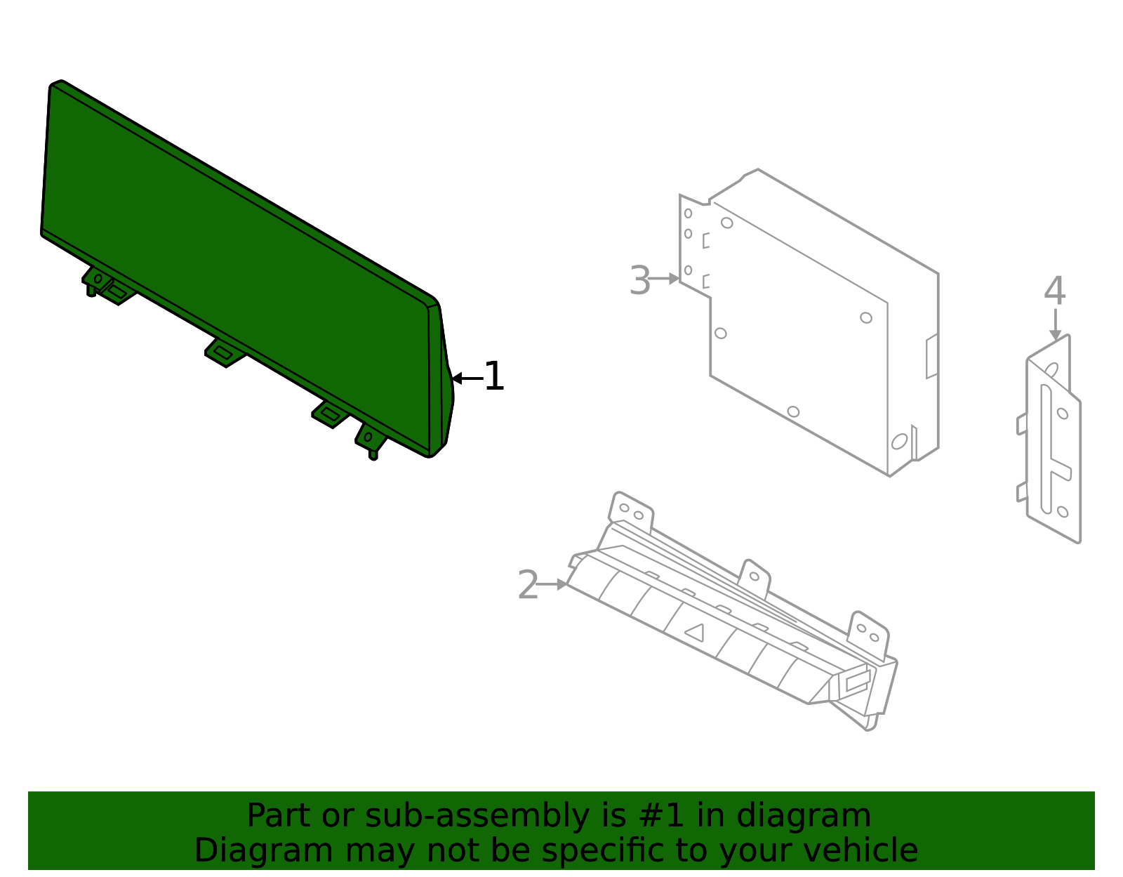 Hyundai - 96525-AR000-4X - Display Unit - 2022-2025 Genesis | OEM ...