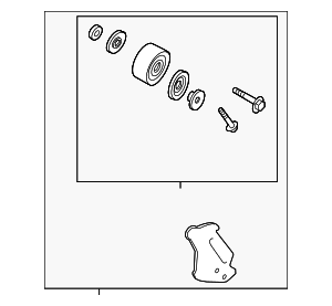 2007-2012 Hyundai Elantra Belt Tensioner 97704-29110 | OEM Parts Online