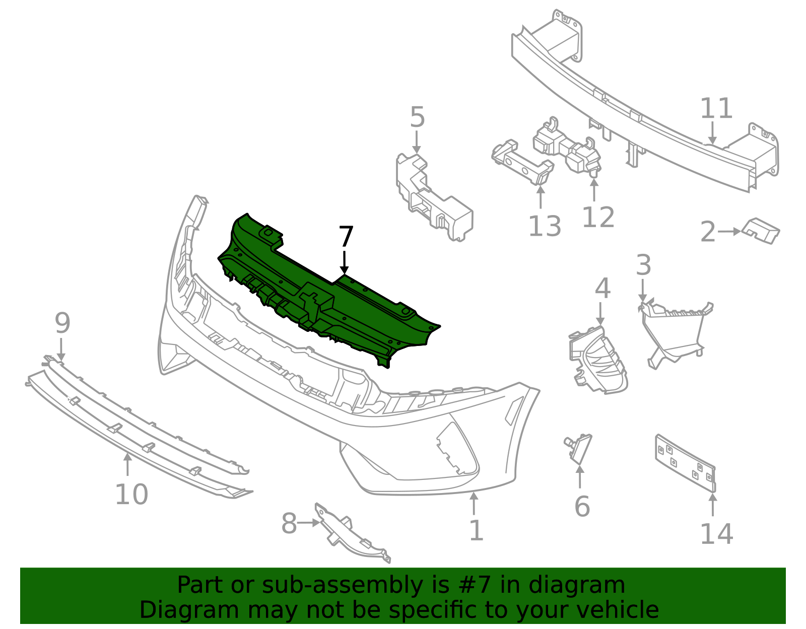 86390-L3000 - Upper Cover 2021-2024 Kia K5 | Genuine Kia Parts