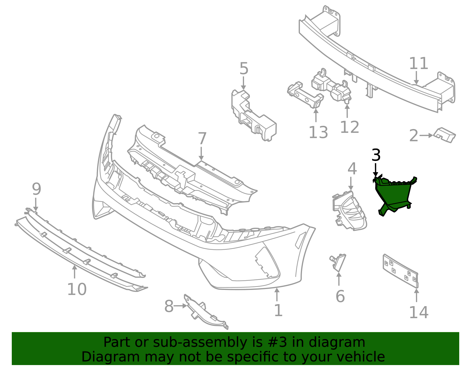 86543-L3000 - Duct 2021-2024 Kia K5 | Kia.Parts Store