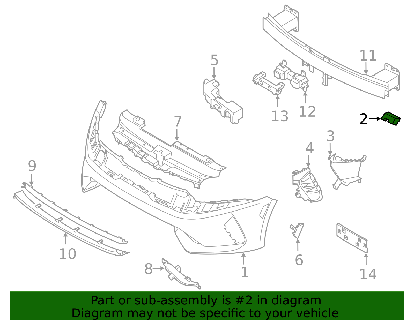 86551-L3000 - Side Bracket 2021-2024 Kia K5 | Kia.Parts Store