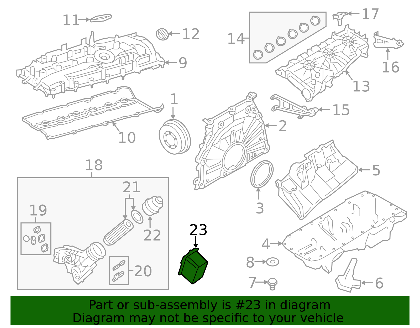 11428583901 - 2016-2025 BMW Oil Cooler (11-42-8-583-901) | BMW of South ...