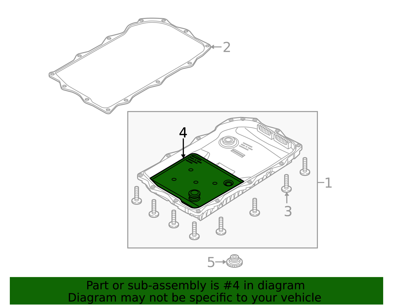 Transmission Oil Filter 68259490AD | Mopar Parts Canada