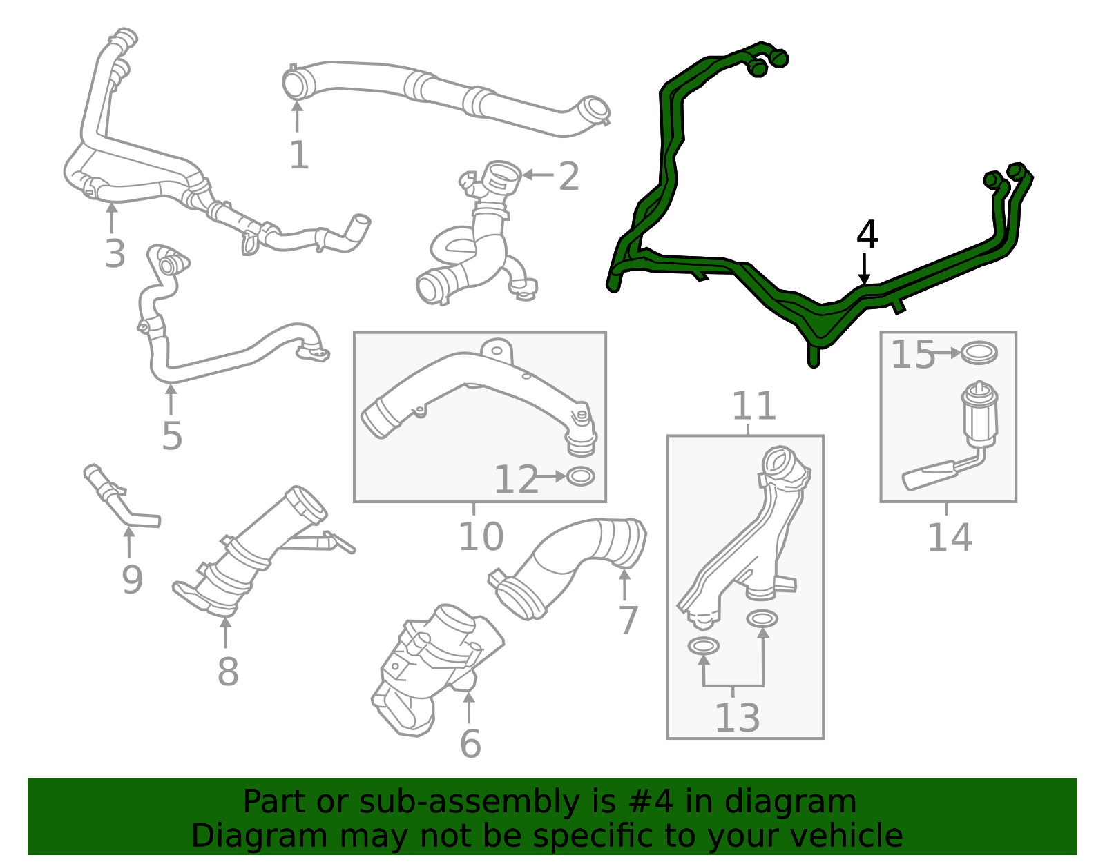 C2P16196 - High-Quality Hose Assembly for 2010-2021 Jaguar | AutoNation ...