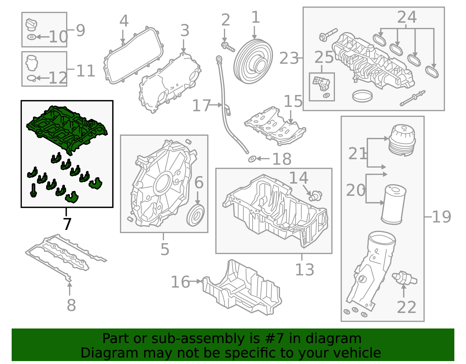 2018-2024 Land Rover 2018-2024 Land Rover - Valve Cover LR180971 | Land ...