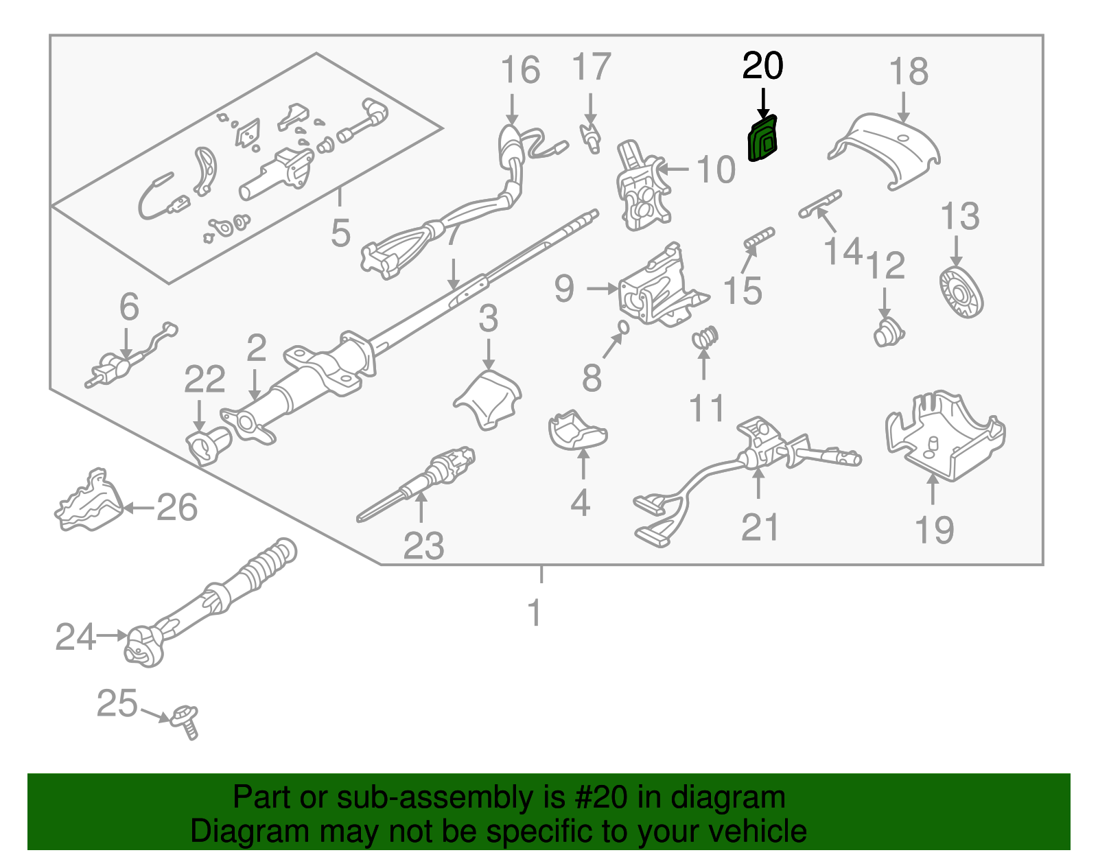 1999-2009 GM Automatic Transmission Shift Lever Seal 26093753 | Capital ...