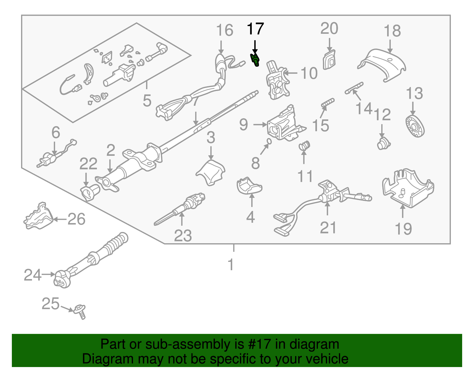 GM 15799769 Ignition Lock Cylinder | Genuine GM & AC Delco OEM Parts ...