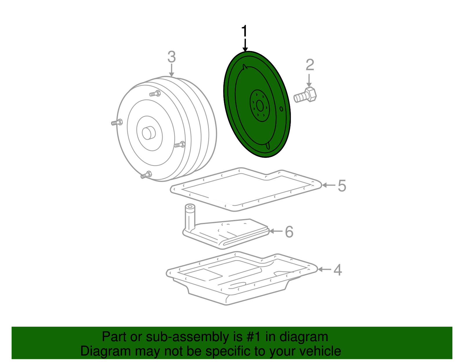 1997-2019 Ford OEM NEW Ford 1997-2018 Lincoln Automatic Lariat Flywheel ...