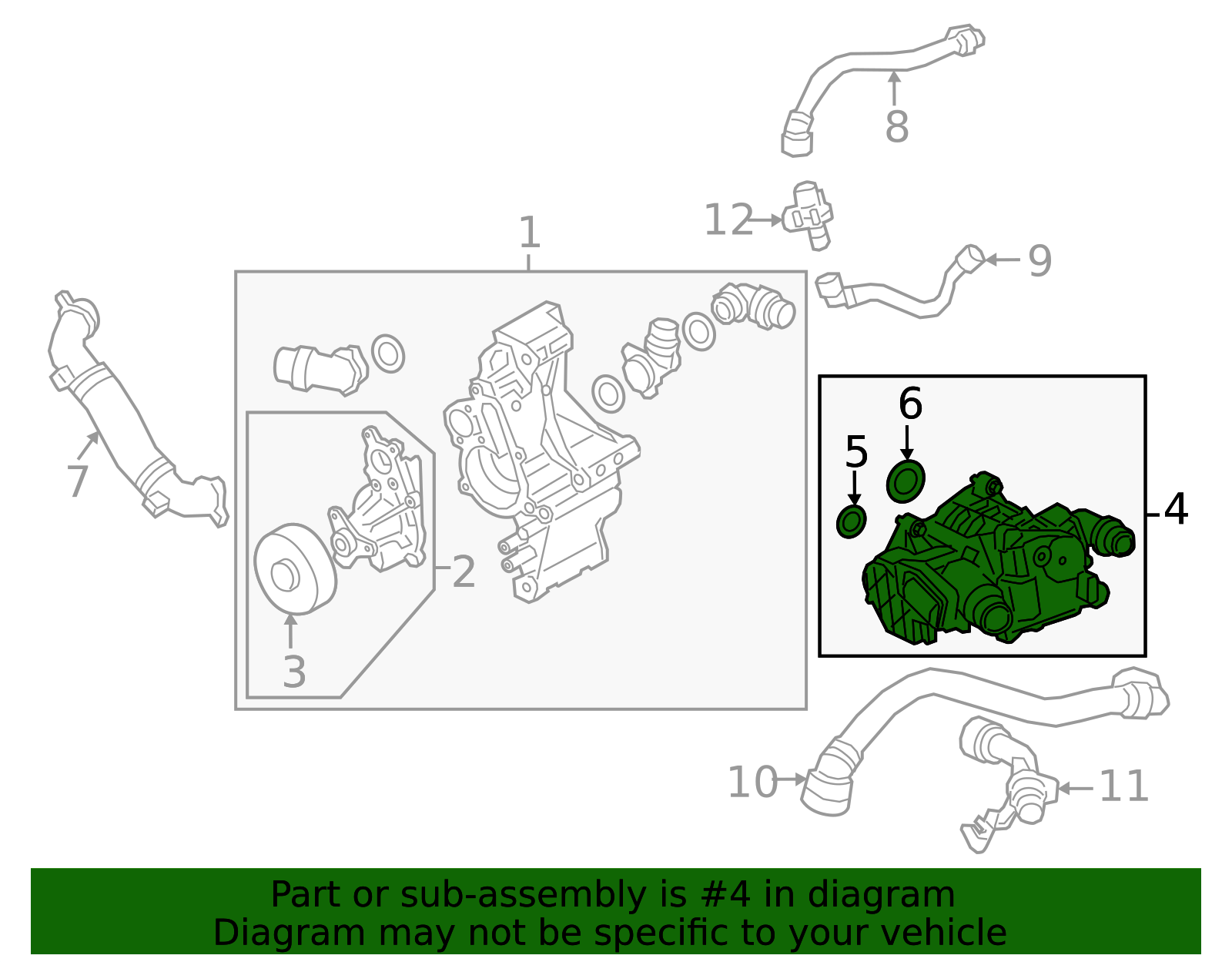 11-53-8-642-560 - 2019-2024 BMW - Thermostat Unit | Buy BMW Parts Now