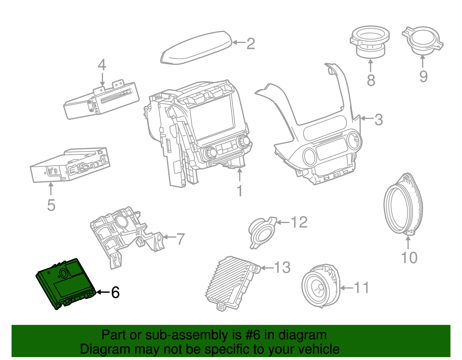 2016-2019 GM Module 84296482 | Chevy Parts Pros