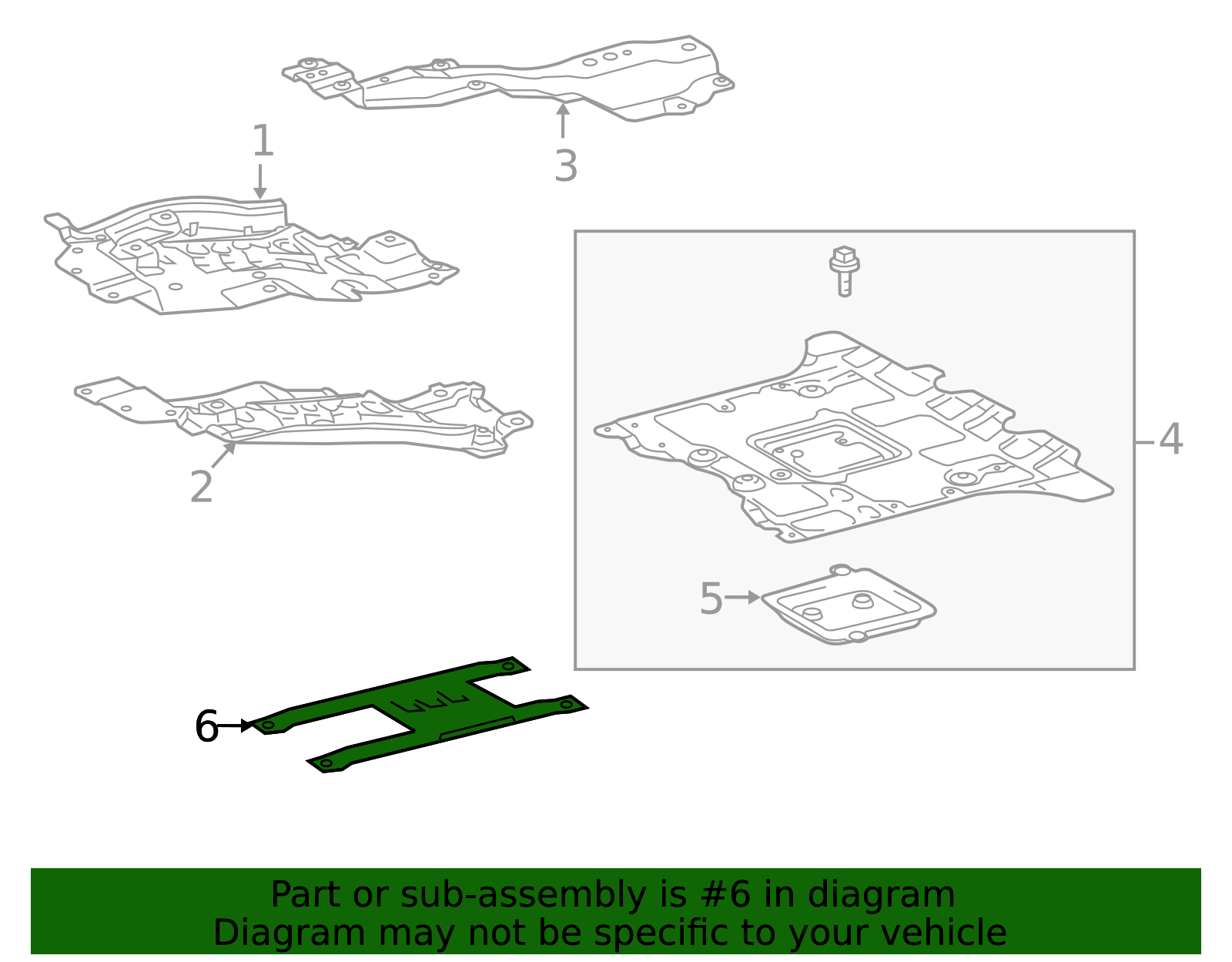 51440-60080 - High-Quality Powertrain Skid Plate for 2008-2021 Toyota ...