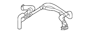2014-2019 Ford | Brake Vacuum Hose | GB5Z-9C490-A | Walls' Ford Parts