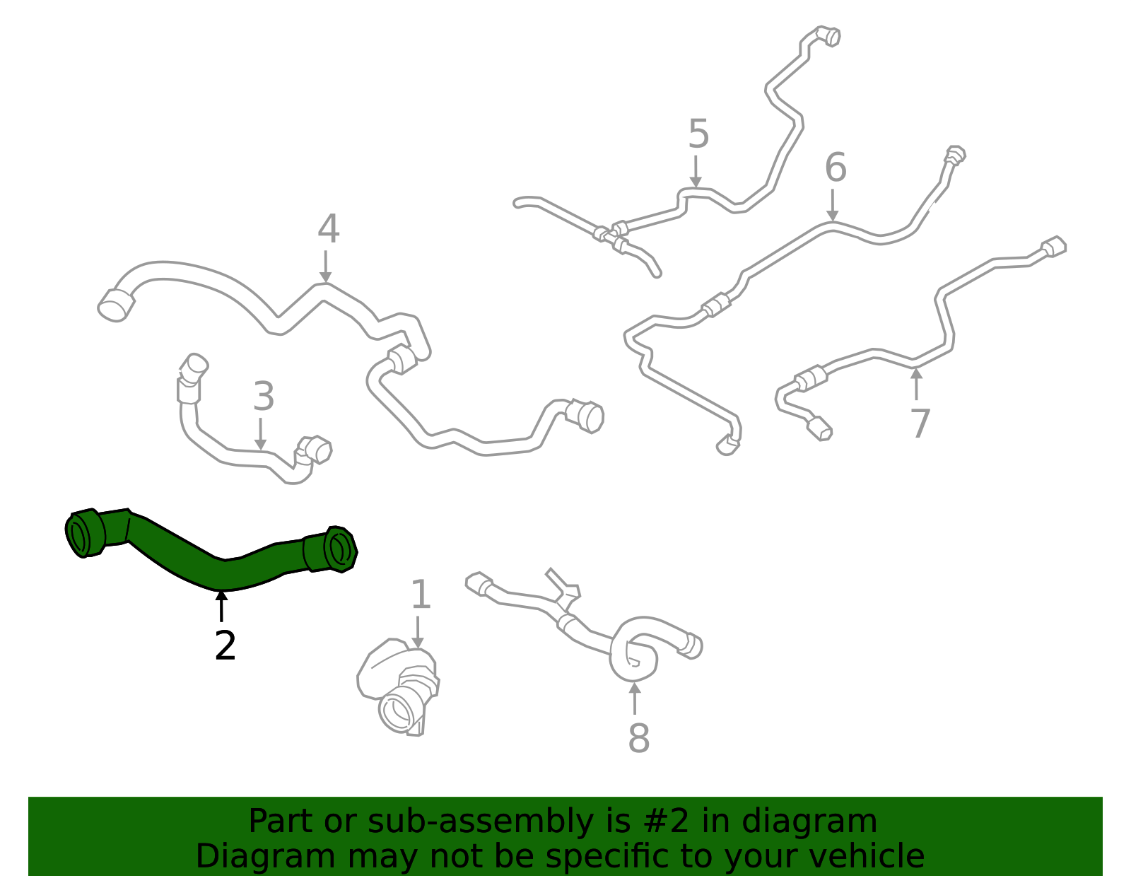 17-12-8-602-669 - Lower Hose - 2016-2020 BMW | Buy BMW Parts Now