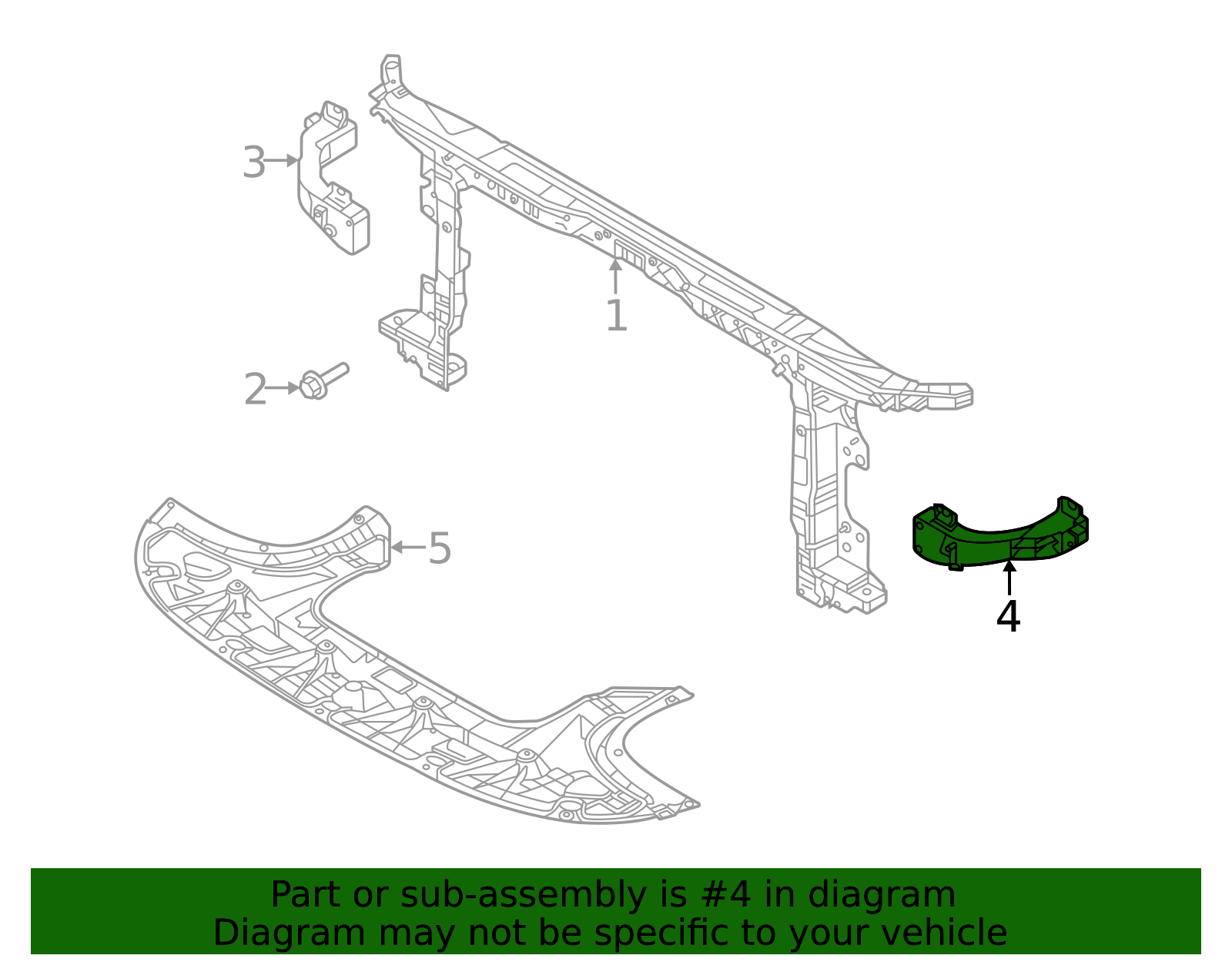 2021-2023 Hyundai Elantra Headlamp Extension Panel 64117-AB000 | OEM ...