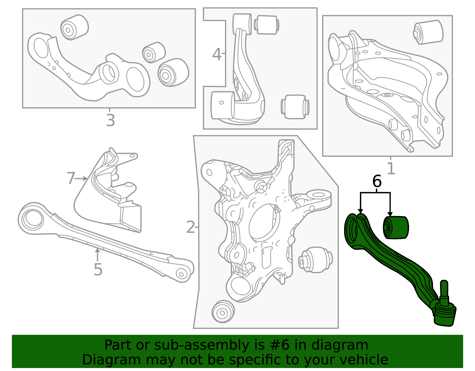 48705-48010 - Link Rod - 2023-2025 Toyota | OEM Genuine Toyota Parts