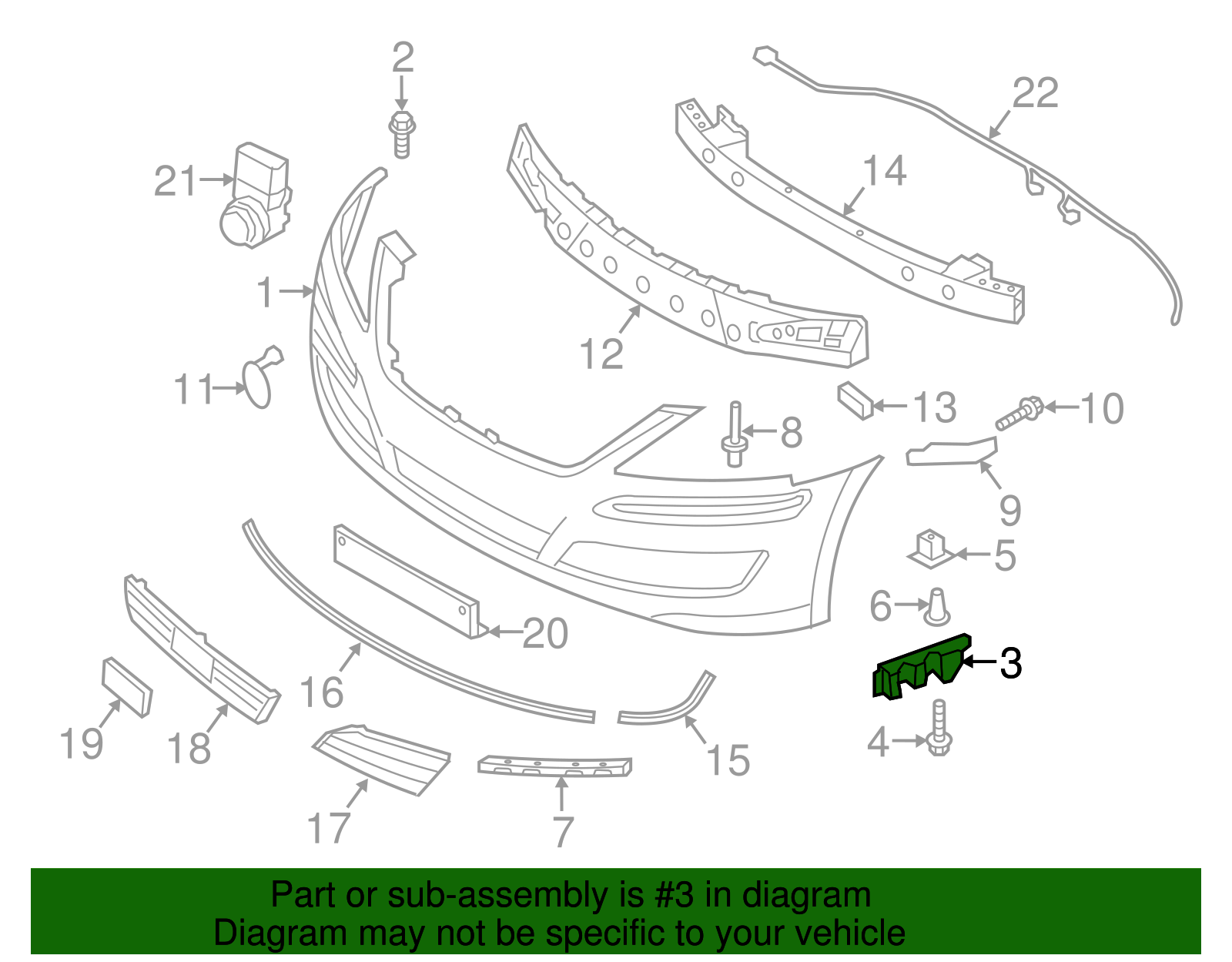 2011-2016 Hyundai Equus Outer Bracket 86514-3N000 | OEM Parts Online