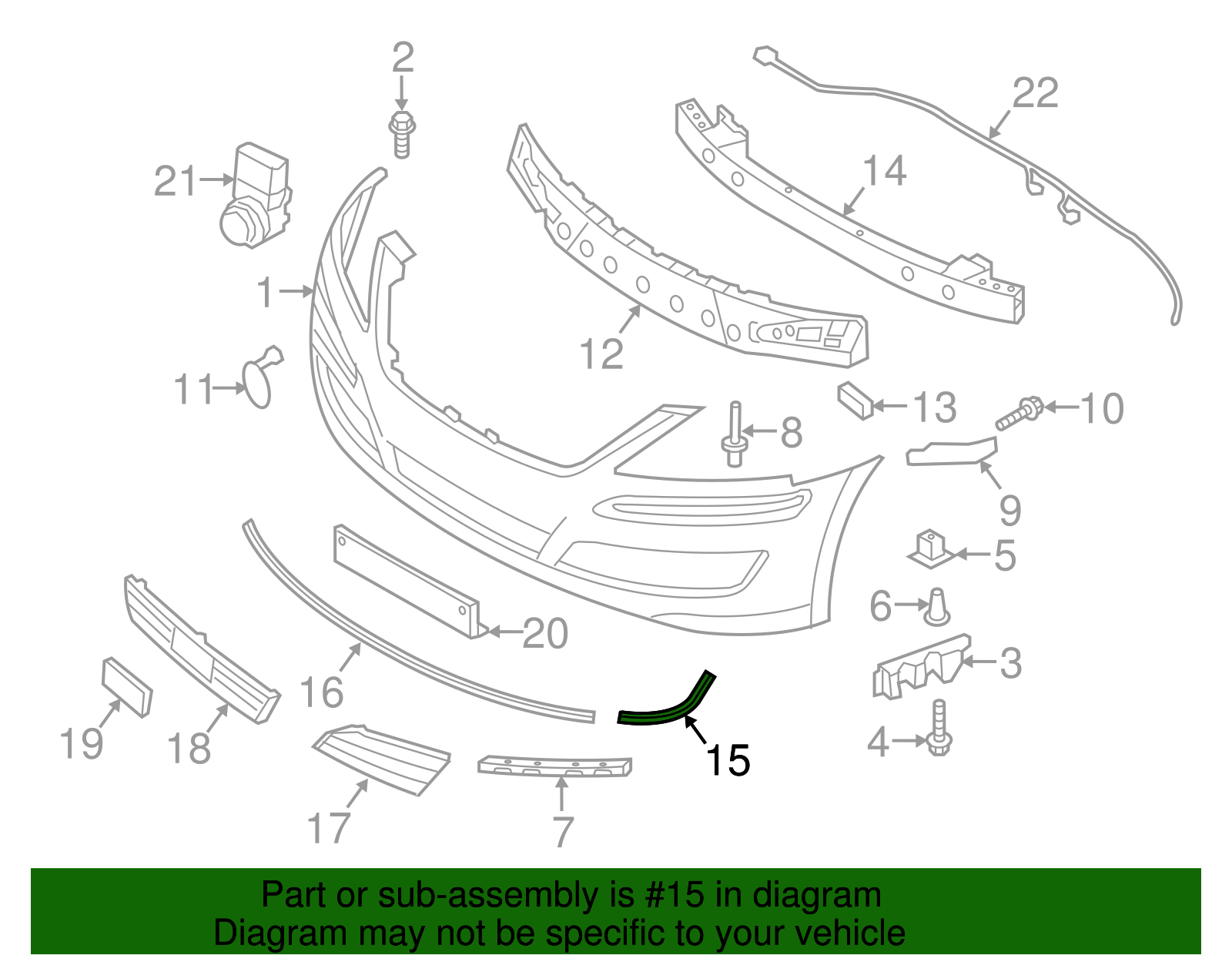 2011-2016 Hyundai Equus Chrome Strip 86551-3N000 | QuirkParts