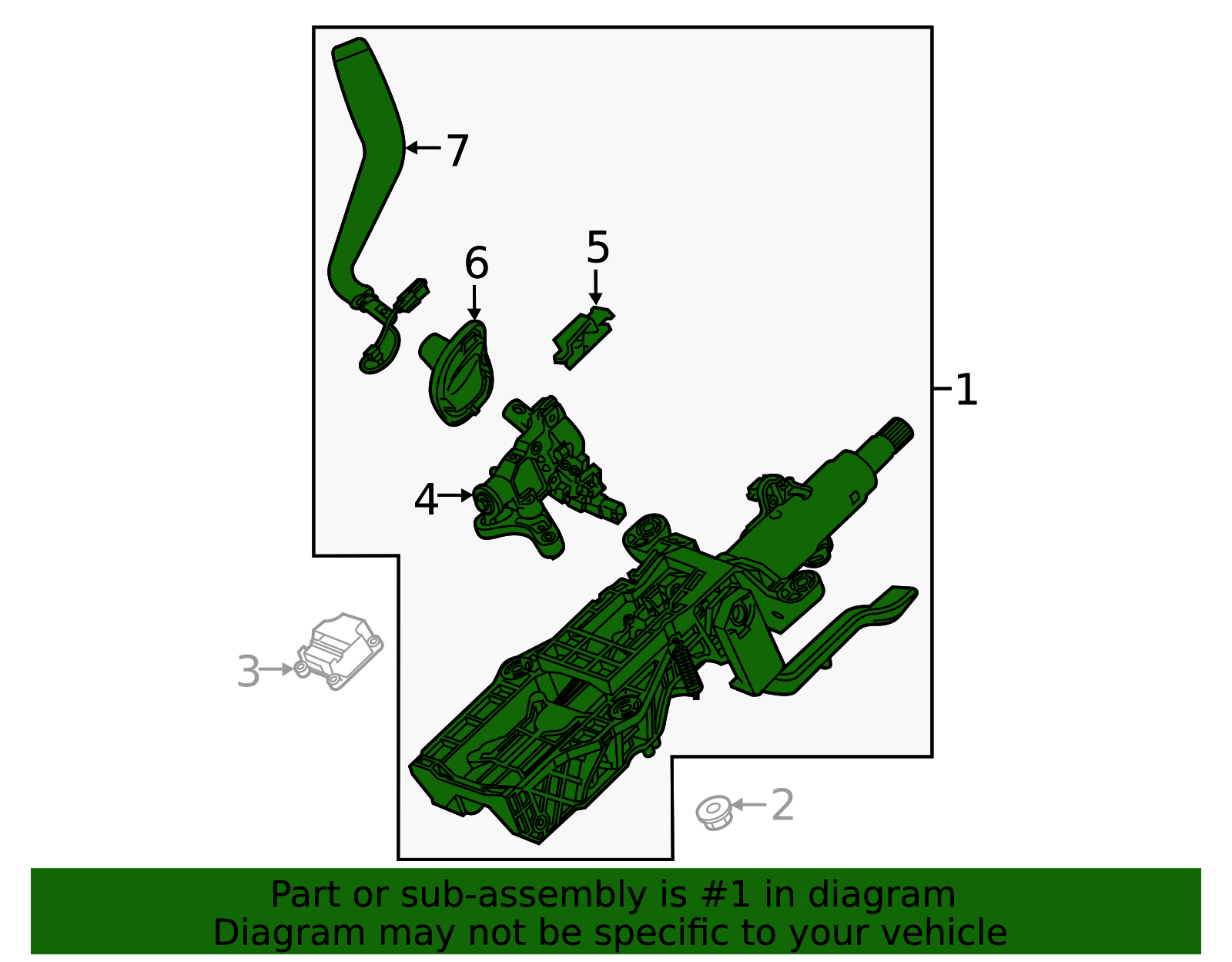 2023-2025 GM Column Assembly 85565575 | Shop Matick Buick GMC